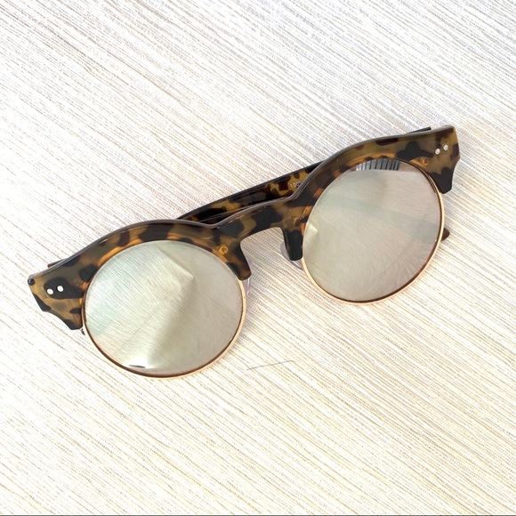 Accessories | Round Gold Tortoise Fashion Sunglasses | Poshmark
